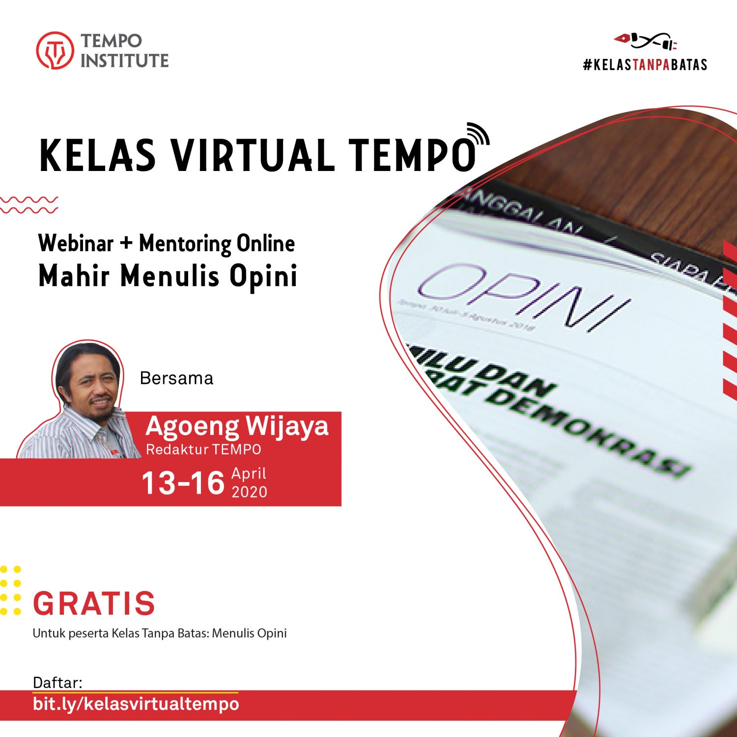 Berita: Kelas Virtual TEMPO: Belajar dan Mentoring Intensif dari Rumah ...